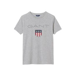 Gant T-Shirt 1er Pack in Grau | Gr.: 146/152