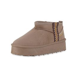 VAN HILL Winter Boots Nicole in Taupe | Gr.: 38