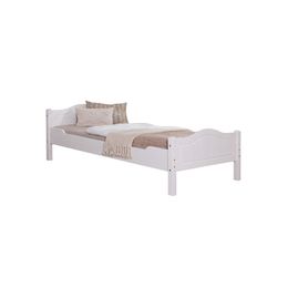 Ticaa Einzelbett Rita in Wei&szlig; | Gr.: onesize