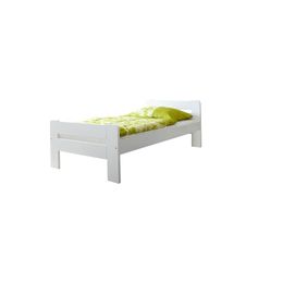 Ticaa Einzelbett Bert in Wei&szlig; | Gr.: onesize