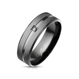 BUNGSA Ring in Schwarz | Gr.: 62