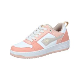 Kangaroos Sneakers "K-Top Juna" in Rosa/Weiss | Gr.: 40