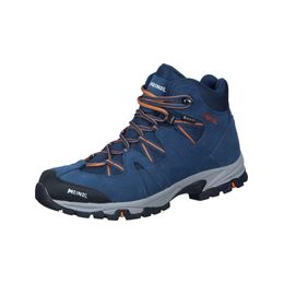 Meindl Wanderschuhe / Wanderstiefel in jeans/orange | Gr.: 41,5