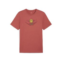 Puma T Shirt BVB Borussia Dortmund Ftblicons in Rot | Gr.: M