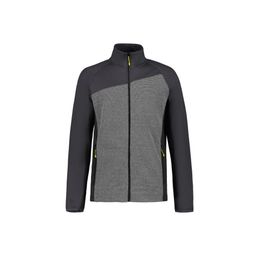 Icepeak Strickfleecejacke Baltimore in Grau | Gr.: M