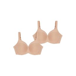 Triumph Bügel-BH Modern Soft+Cotton in NEUTRAL BEIGE | Gr.: 75D