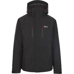 DLX Regenjacke in Schwarz | Gr.: XS