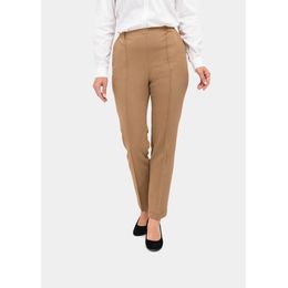 GOLDNER Jersey-Schlupfhose Martha in camel | Gr.: 48