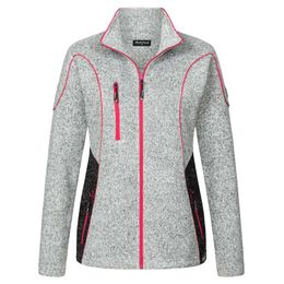 Rock Creek Fleecejacke in Grau | Gr.: XXL