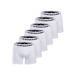 G-Star Raw G-Star Boxershort 6er Pack in Wei&szlig; | Gr.: M