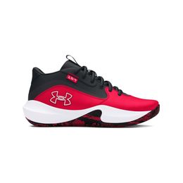 Under Armour Kinder Sneaker "Ua Gs Lockdown 7" in Rot | Gr.: 37,5
