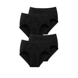 Schiesser Slip Authentic Sport in Schwarz | Gr.: S