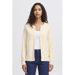 oxmo Strickjacke OXKalotta in Beige | Gr.: XL