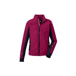 Killtec Softshelljacke 10.000 mm Wassers&auml;ule in Weinrot | Gr.: 46