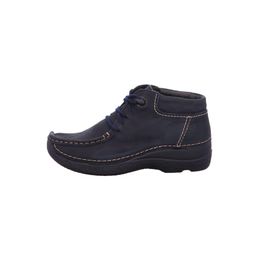 Wolky Komfort Stiefeletten in Blau | Gr.: 42