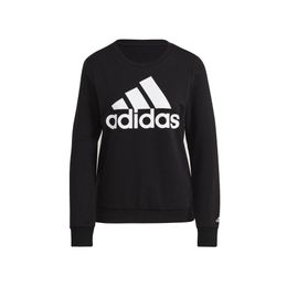 Adidas Pullover Rundhals in Schwarz | Gr.: L