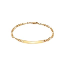 Kuzzoi Armband 925 Sterling Silber in Gold | Gr.: 19 cm
