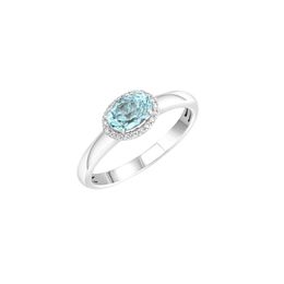 Diamonds by Ellen K. 585/- Gold in wei&szlig; | Gr.: 56