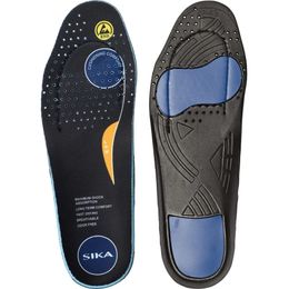 Sika Einlegesohle "Ultimate FootFit Low" in Schwarz | Gr.: 35-37