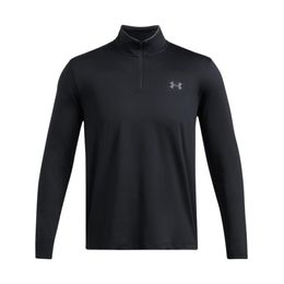 Under Armour Longsleeve "Ua Matchplay 1/4 Zip" in Schwarz | Gr.: M
