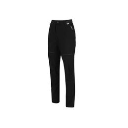 Regatta Zip Off Wanderhose in Schwarz | Gr.: 44
