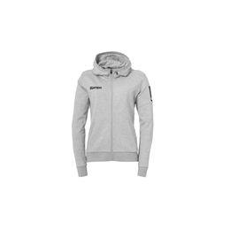 Kempa Kapuzenjacke STATUS WOMEN in grau melange | Gr.: S
