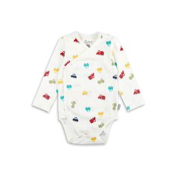 Sigikid Wickel-Body, langarm Classic Baby in wei&szlig; | Gr.: 86