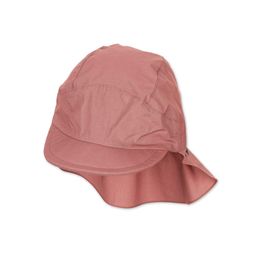 Sterntaler Schirmm&uuml;tze mit Nackenschutz Basic in rosafarben | Gr.: 49 cm