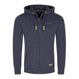 DENIMFY Sweatjacke DFLeo in Blau | Gr.: M