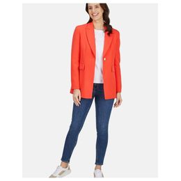 WHITE LABEL Langblazer in orange | Gr.: 46