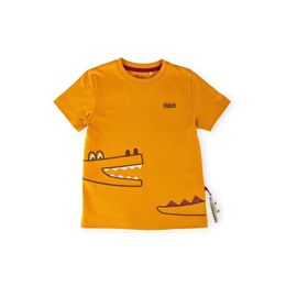 Sigikid T-Shirt Happy Crocodile in gelb | Gr.: 122