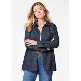 GOLDNER Hemdjacke in marine | Gr.: 42