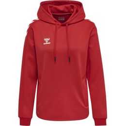 Hummel Verstellbare Taille Kapuzenpullover Hmlcore Damen in TRUE RED | Gr.: L