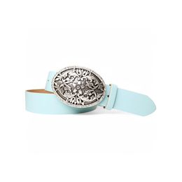 Fronhofer Damen Trachteng&uuml;rtel in Aqua | Gr.: 115 cm
