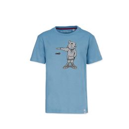 Band of Rascals T-Shirt " Mic Drop " in aegean-blue | Gr.: 98/104