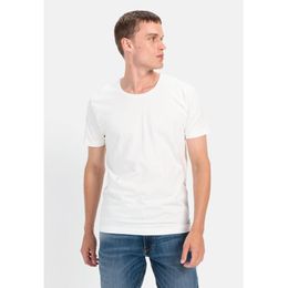 Camel Active Unterhemd/-shirt im 3er-Pack in Wollwei&szlig; | Gr.: S