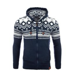 Reslad Strickjacke Norweger in blau | Gr.: S
