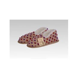 Linke Licardo Hausschuhe Heimschuhe in beige | Gr.: 40/41