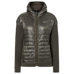 super.natural Hybridjacke "Warm Up" in Anthrazit | Gr.: XL