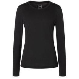 super.natural Merino Longsleeve W ARCTIC230 LS in schwarz | Gr.: L