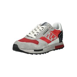 Napapijri Sneaker in Grau/Rot | Gr.: 44