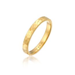 Elli Ring 925 Sterling Silber Pinky Ring in Gold | Gr.: 46