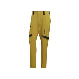 Adidas Wanderhose / Outdoorhose Terrex in Olive | Gr.: 56