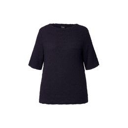 Ulla Popken Shirt in marine | Gr.: 46-48