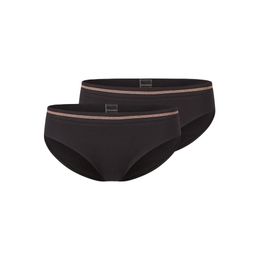 Schiesser Panties Teens Girls Long Life Cotton in Schwarz | Gr.: 164
