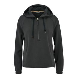 Venice Beach Halfzip-Hoodie VB Jessica in anthracite | Gr.: XXL