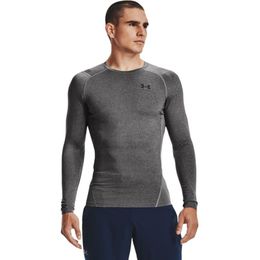 Under Armour Longsleeve "HeatGear Armour Langarm-Oberteil" in Grau | Gr.: L