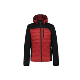 Icepeak Hybrid Softshelljacke Byhalia mit Kapuze in Rot | Gr.: 54