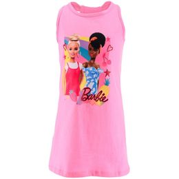 Sommerkleid Barbie mit Glitzerdetails in Pink | Gr.: 128