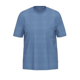 Ammann Pyjama-Oberteil in Blau | Gr.: XXL